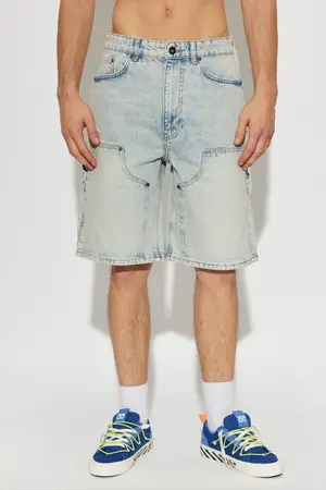 L/AB C/O OFF-WHITE Denim Shorts