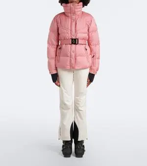 Moncler Karshi Belted Down Ski Jacket