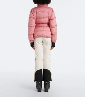 Moncler Karshi Belted Down Ski Jacket