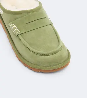 JW Anderson X Ugg Shearling-lined Suede Mules