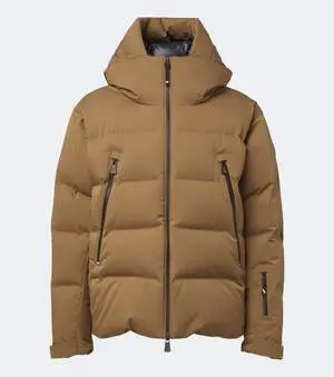 Moncler Fellberg Hooded Ski Jacket - Brown