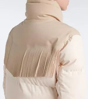 Moncler Bessin Fringed Ski Jacket