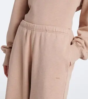 Stella McCartney Cotton Jersey Wide-leg Pants