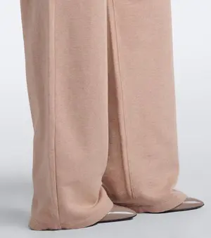 Stella McCartney Cotton Jersey Wide-leg Pants