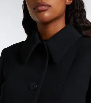 Gucci Horsebit Wool Crêpe Jacket