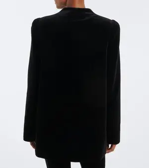 Khaite Sadie Cotton Velvet Coat