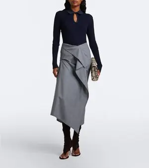 Paris Texas Lidia Cut-out Suede Knee-high Boots