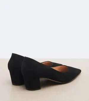 GIANVITO ROSSI Aylin Suede Pumps - Black