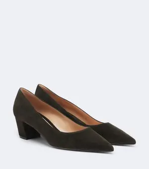 GIANVITO ROSSI Aylin Suede Pumps Grey