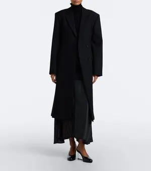 MAISON MARGIELA Leather Wedge Mules