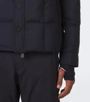 Moncler Geltech Corduroy-trimmed Ski Jacket