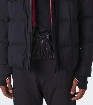 Moncler Geltech Corduroy-trimmed Ski Jacket