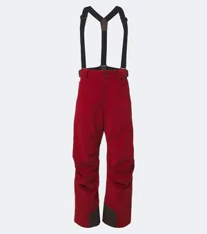 Moncler Cotton Corduroy Ski Pants - Red
