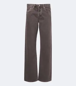 AGOLDE Low-rise Straight Jeans