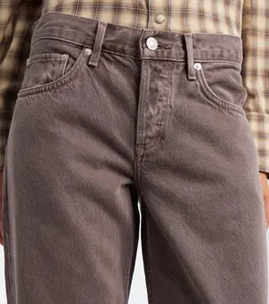 AGOLDE Low-rise Straight Jeans