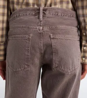 AGOLDE Low-rise Straight Jeans