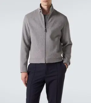 Zegna Wool And Cashmere Jacket