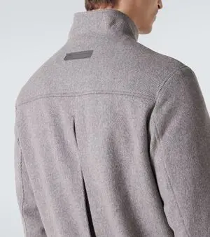 Zegna Wool And Cashmere Jacket