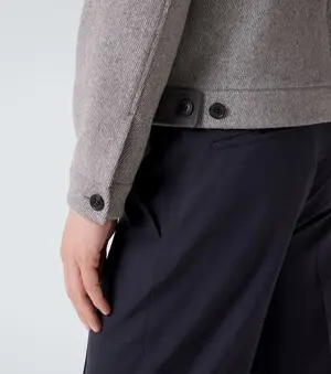 Zegna Wool And Cashmere Jacket
