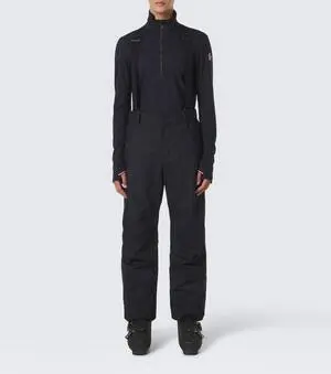 Moncler Virgin Wool Ski Salopettes