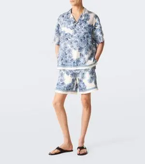 Givenchy Logo Grosgrain Thong Sandals