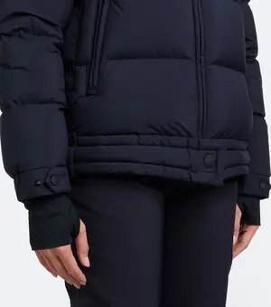 Moncler Arrabas Shearling-trimmed Ski Jacket