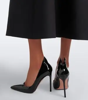 AQUAZZURA Linea Patent Leather Pumps