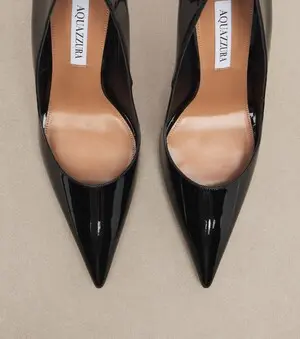 AQUAZZURA Linea Patent Leather Pumps