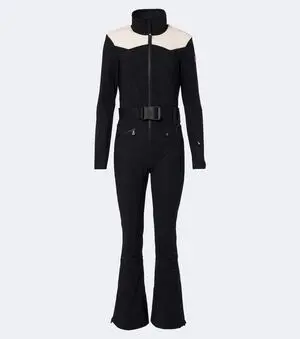Moncler All In One Belted Ski Suit - Black