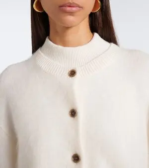 LISA YANG Lucianne Brushed Cashmere Cardigan