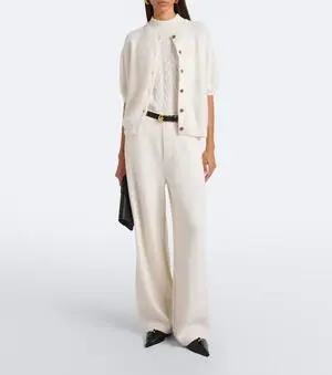 LISA YANG Lucianne Brushed Cashmere Cardigan