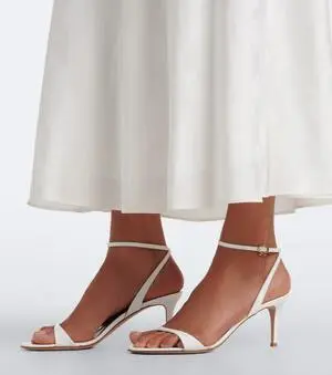 GIANVITO ROSSI Patent Leather Sandals
