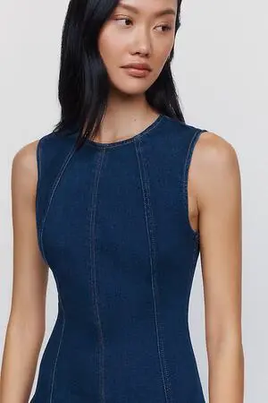 REFORMATION Cecilia Denim Maxi Dress
