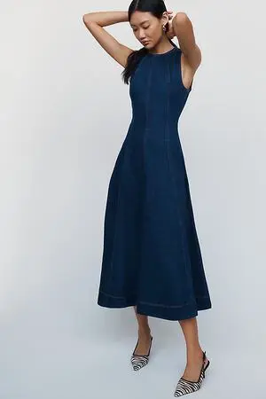 REFORMATION Cecilia Denim Maxi Dress