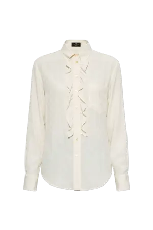 Etro Long-sleeve Shirt - Cream