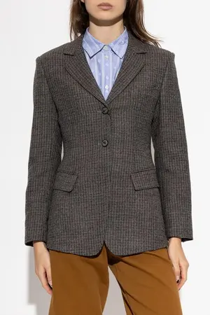 Etro Wool Blazer With Notched Lapels