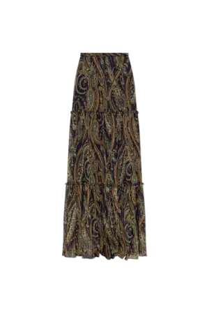 Etro Multicolor Silk Skirt - Multicolour