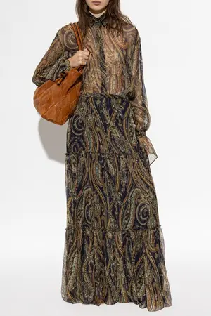 Etro Silk Skirt