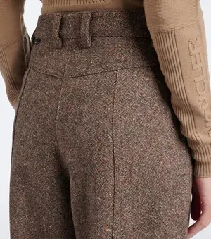Moncler Wool Wide-leg Pants