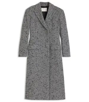 Hugo X Entire Studios Oversized Herringbone Coat - Grey