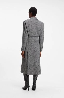 Hugo X Entire Studios Oversized Herringbone Coat