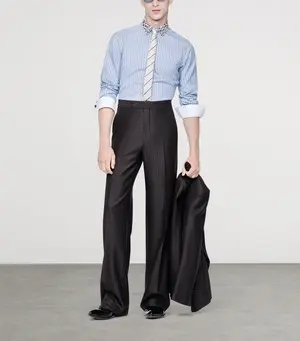 TOM FORD Virgin-wool Pinstripe Colbert Blazer