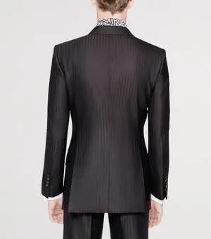 TOM FORD Virgin-wool Pinstripe Colbert Blazer