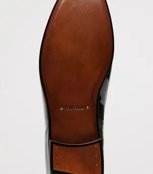 TOM FORD Patent Calf Leather Scott Loafers