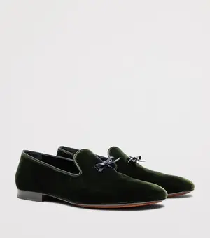 TOM FORD Velvet Scott Loafers