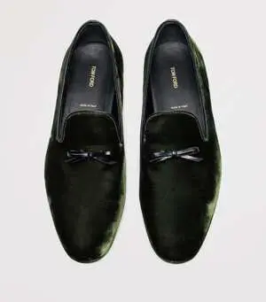 TOM FORD Velvet Scott Loafers
