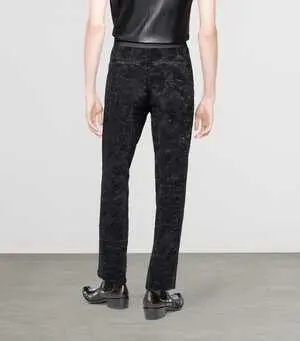 TOM FORD Silk Plissé Straight Trousers