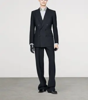 TOM FORD Virgin Wool Colbert Wide-leg Trousers
