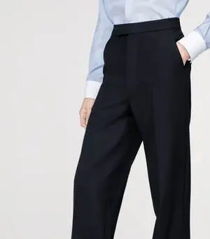 TOM FORD Virgin Wool Colbert Wide-leg Trousers