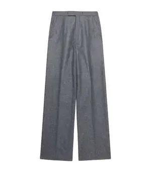 TOM FORD Wool-cashmere Colbert Wide-leg Trousers